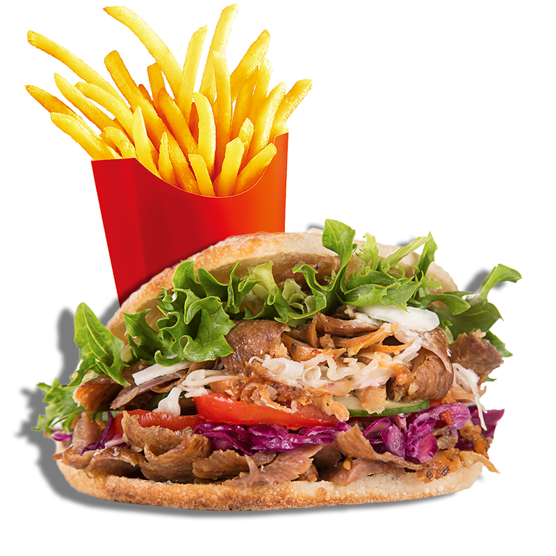 Döner Kebab con Patatas – Food Planet